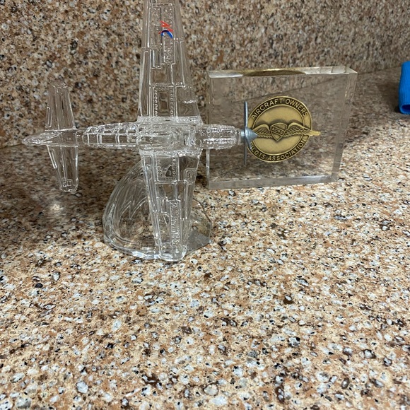 Other | Clear Acrylic Airplane Modelaopa | Poshmark